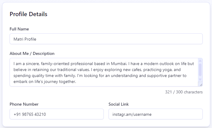 How to Make a Marriage Biodata (with Examples) - MatriProfile ...